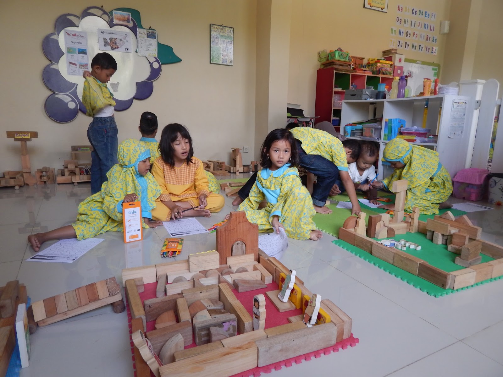 Sekolah Tiara Chandra Yogyakarta: Sentra Balok