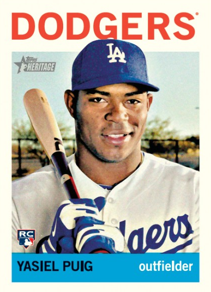 Dodgers Blue Heaven: 2013 Heritage High Numbers Set - the Dodgers Base ...