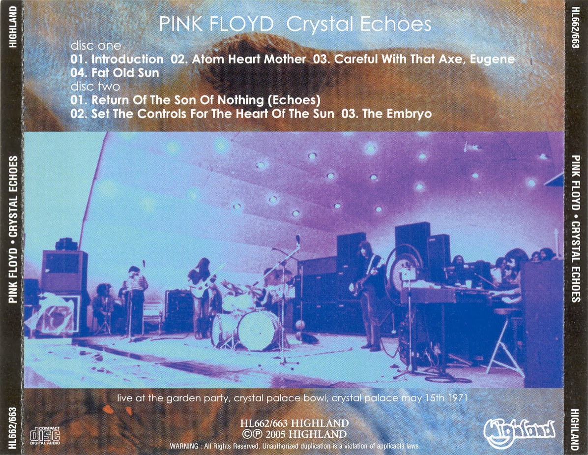 PINK FLOYD: Pink Floyd - Crystal Echoes (1971)