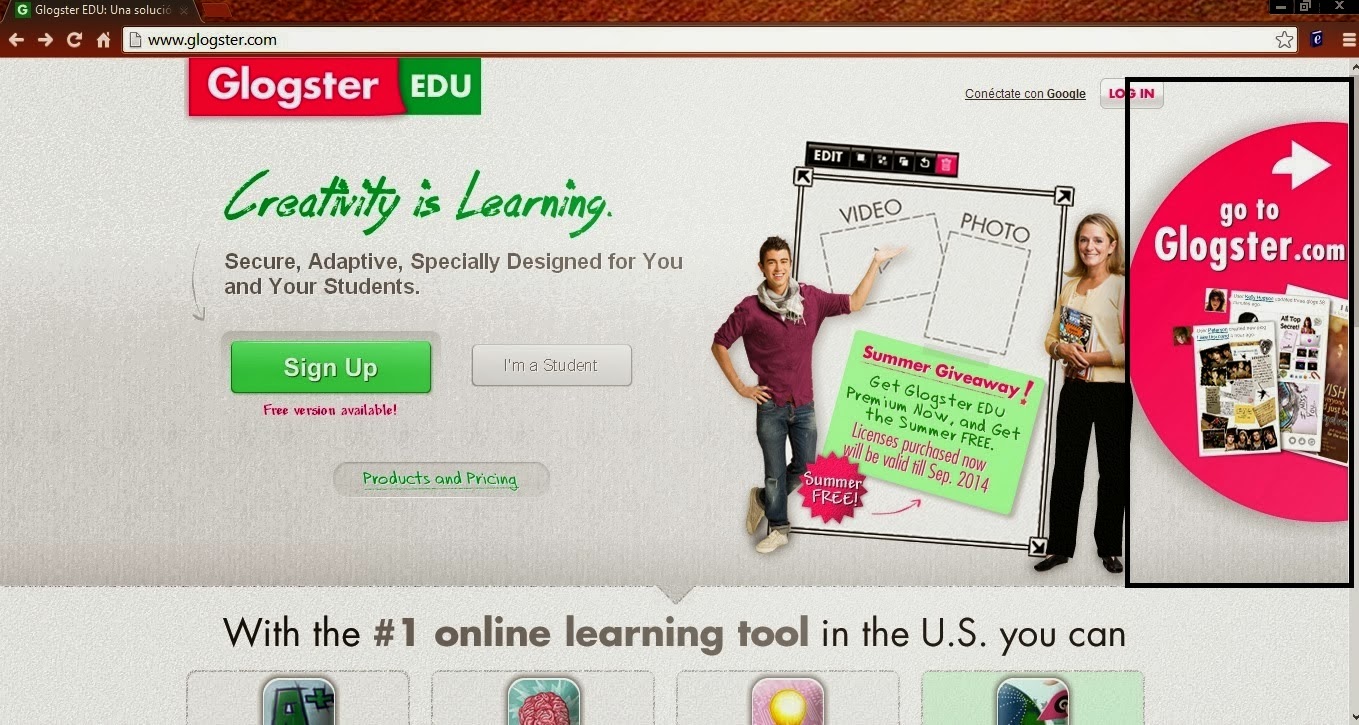 Desarrollo Curricular y Aulas Digitales: PRACTICA 5: GLOGSTER