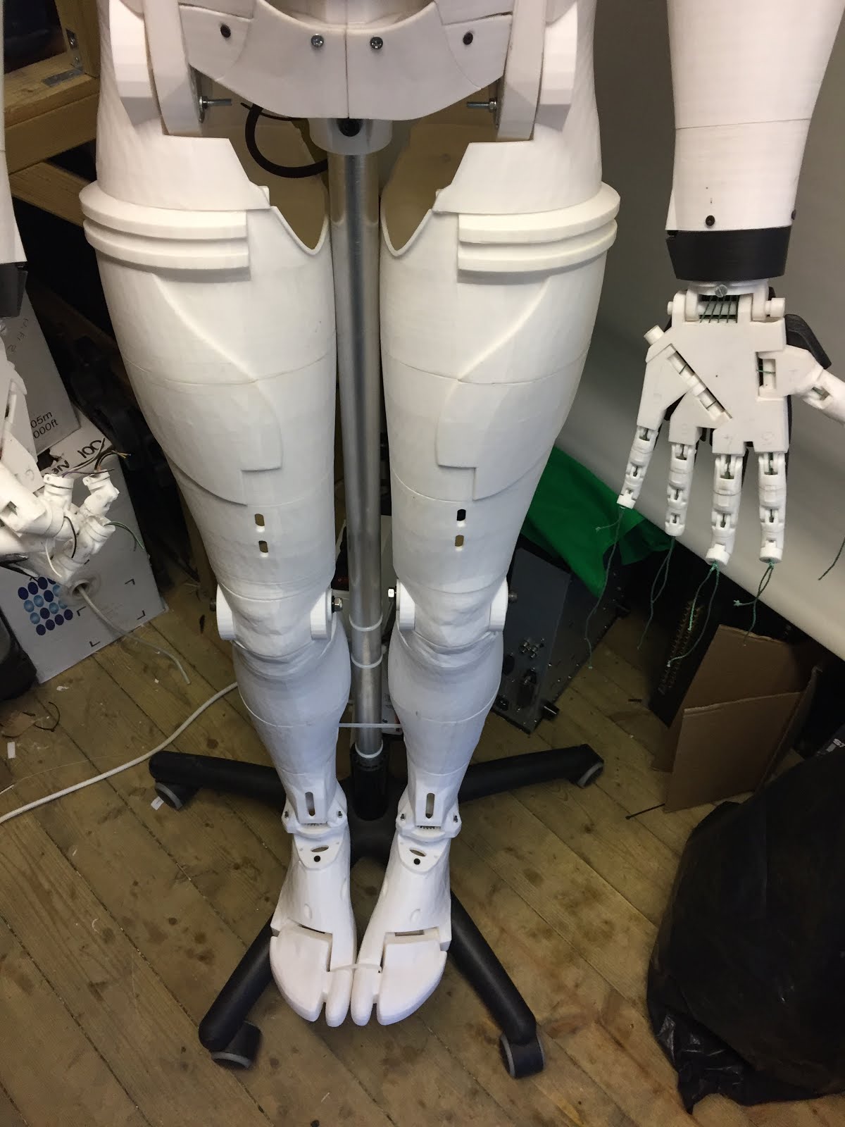 General InMoov and other build photographs