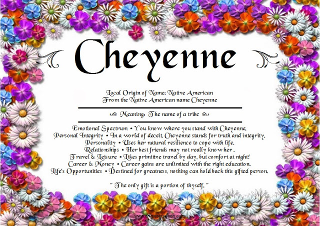 Cheyenne | Unique Names