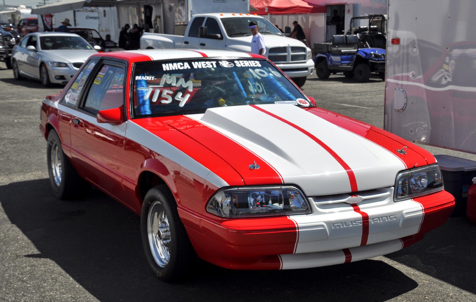 Just A Car Guy: Cleanest 90's Mustang I've seen in a long time