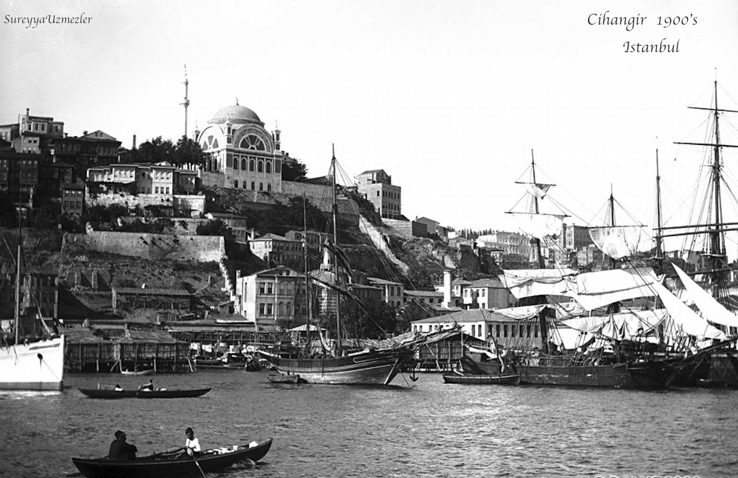Sureyya Uzmezler: Istanbul Bogazici,Halic. Old Photos TURKEY 1890-1900's