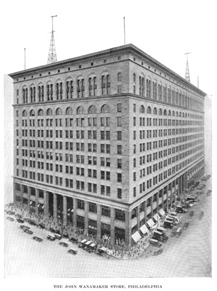 Philly & Stuff: John Wanamaker Store Philadelphia - 1902 - 1918