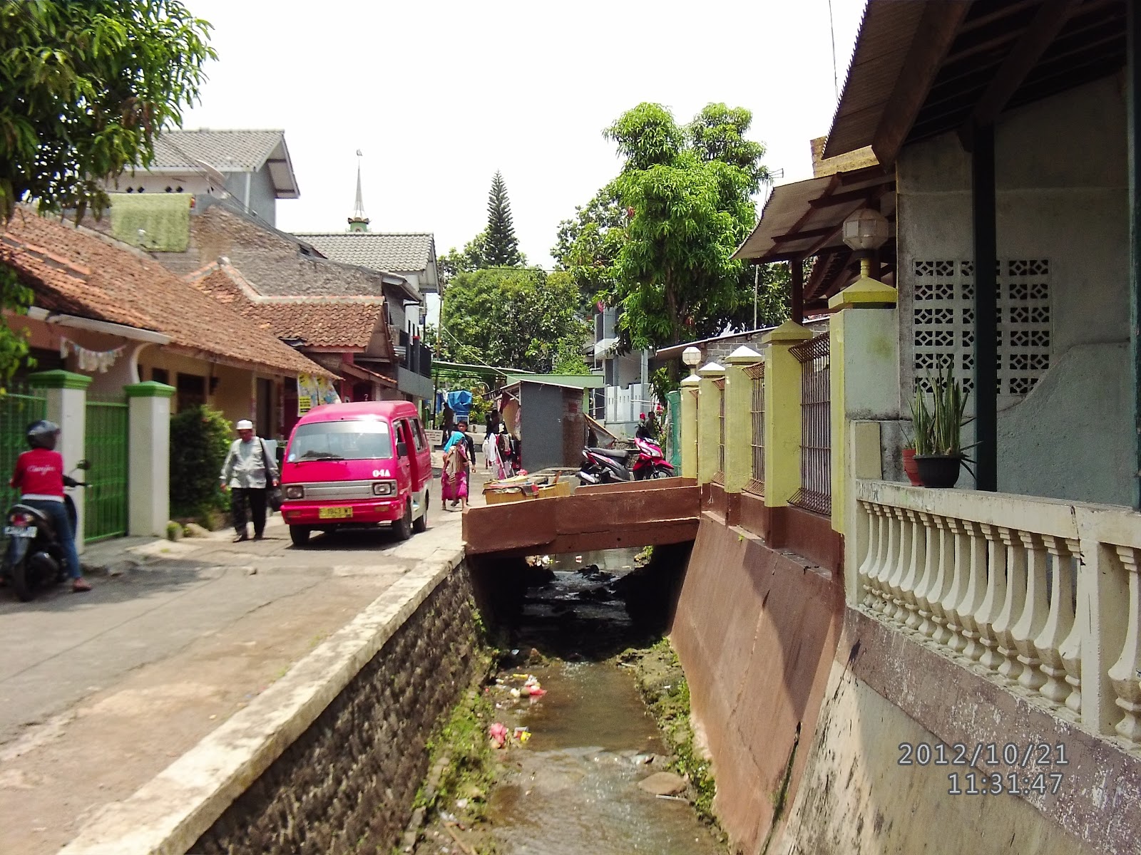 Pola Permukiman Linear | Media Pembelajaran Geografi