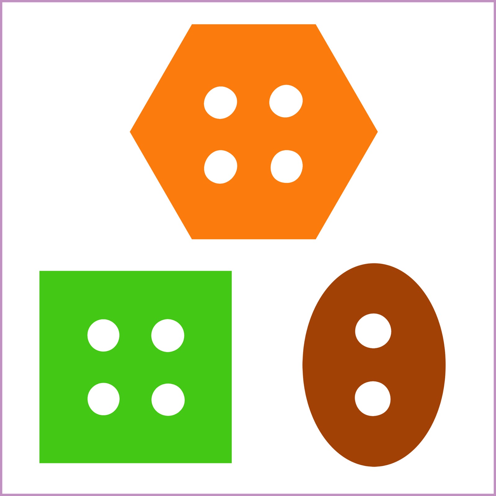 Ink n Little Things: Flash freebie! Button Clip Art - Colorful Shape ...