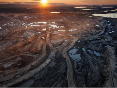La fiebre de las arenas bituminosas de Canadá