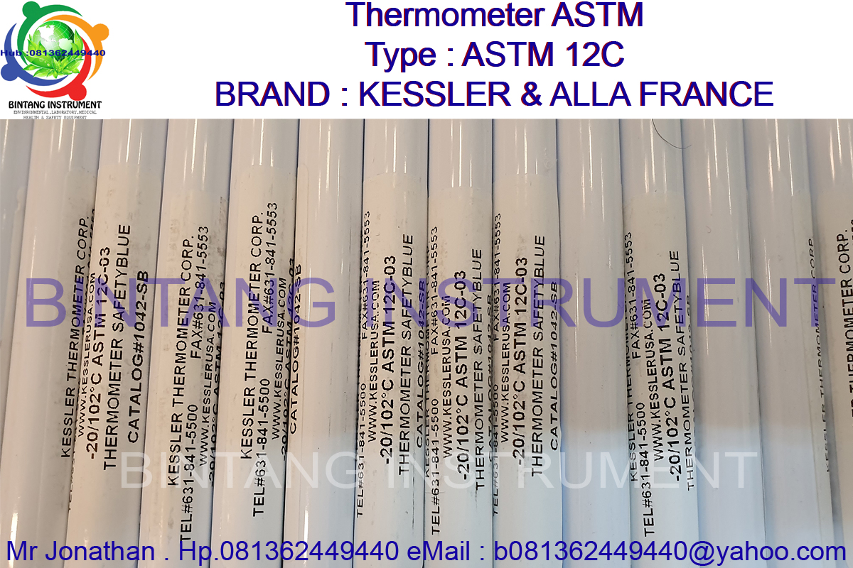 BINTANG INSTRUMENT : 081362449440 Jual Thermometer ASTM 12C ALLA FRANCE ...