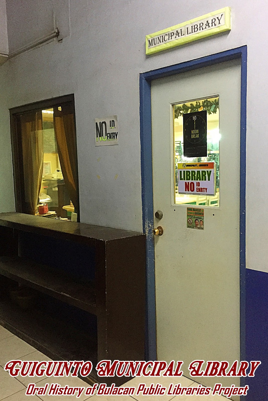 Oral History of Bulacan Public Libraries: Guiguinto Municipal Library