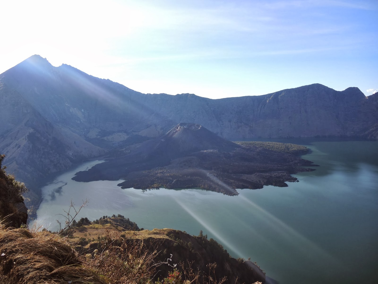 C'est au tour de Beber: île de Lombok: le volcan Rinjani