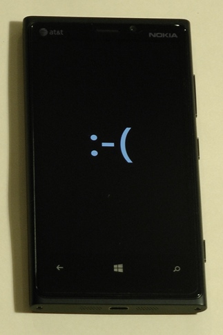 Lumia Devices Showing Sad Face After Update | PAZSAN