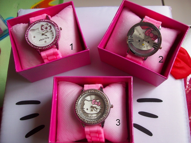 Jam Tangan Jelly Hello Kitty | Micha Shop