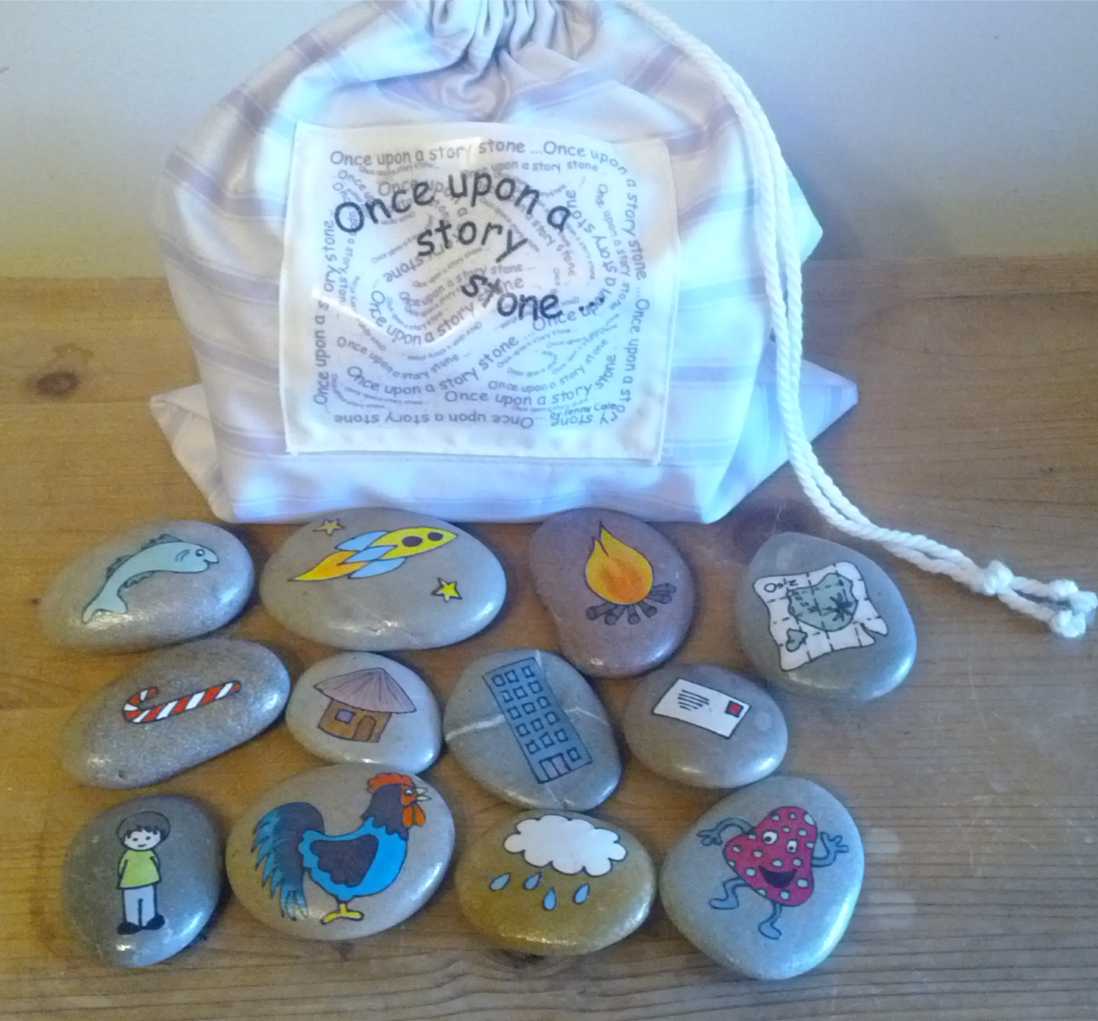All Things Crafty: Story Stones