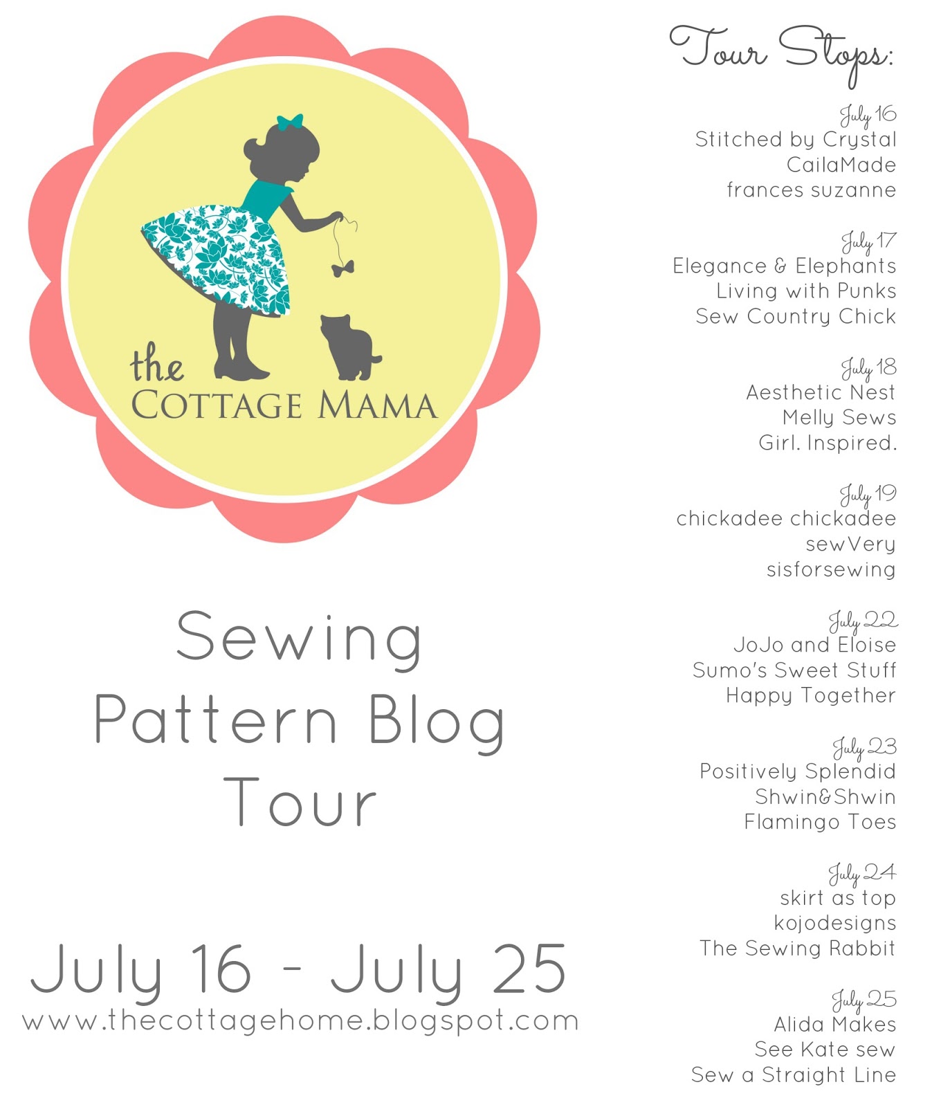 sewVery: The Cottage Mama Pattern Tour: Miss Matilda Dress