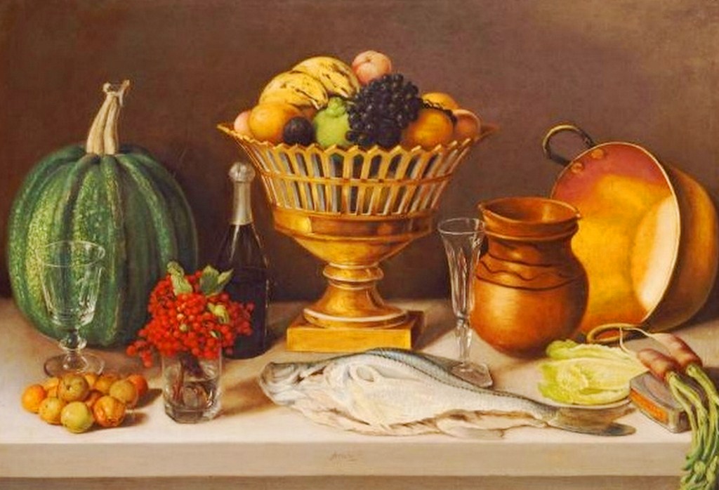 Imágenes Arte Pinturas: Bodegon pintura Mexicana