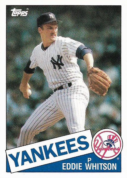 1985 Topps: #130T - Eddie Whitson