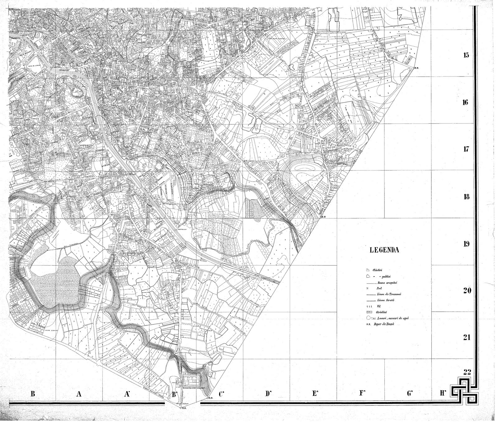 Ideas and Peregrinations: Old Bucharest - MAPS