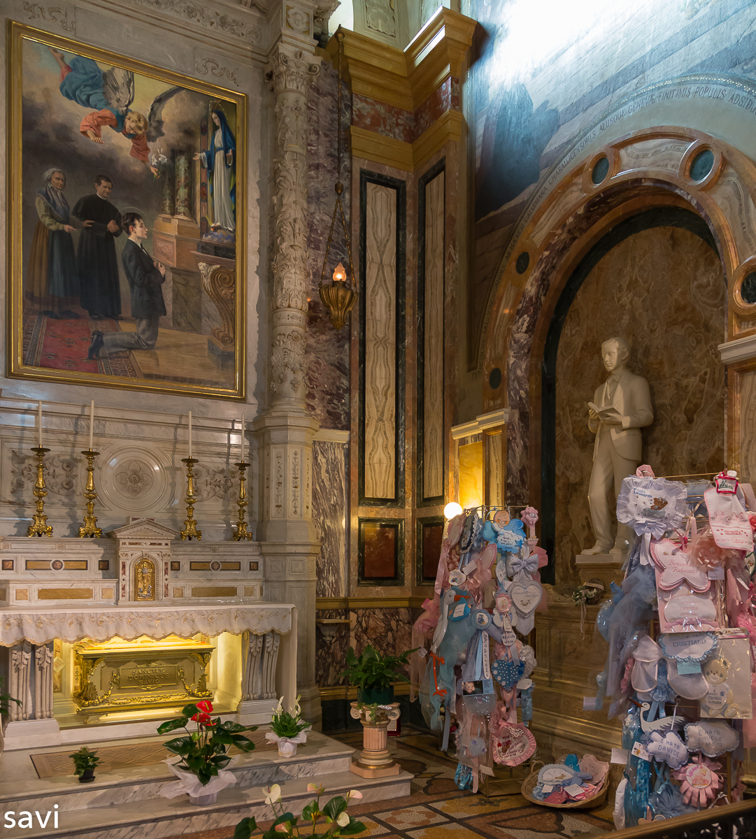 sacerdos viennensis: Am Grab des hl. Dominikus Savio