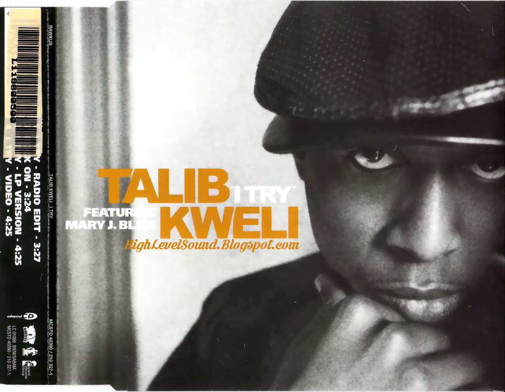 highest level of music: Talib Kweli Feat. Mary J. Blige - I Try-(UK_CDS ...