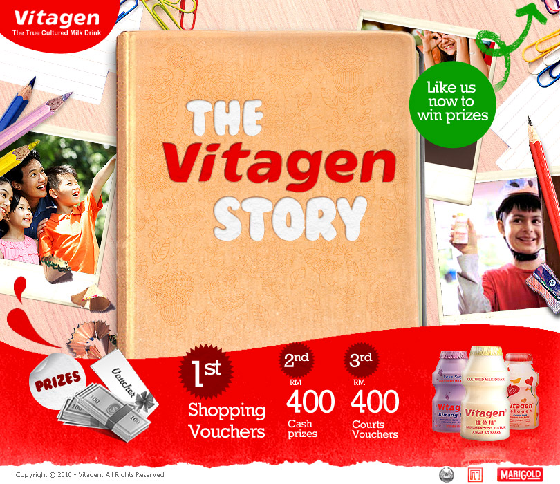 Share the vitagen story and win