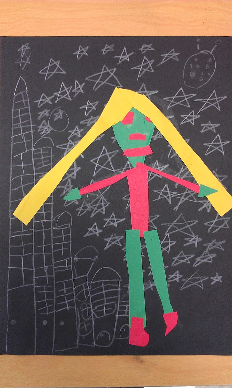 ARTsome! Elementary Art: 1st Grade- Geometric Shape Robots!