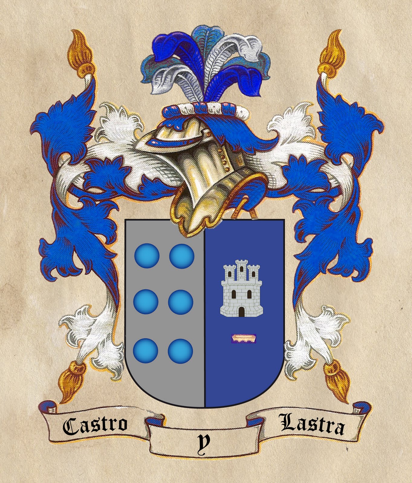 Heráldica en la Argentina: Amigos y conocidos (3/3): Castro y Lastra