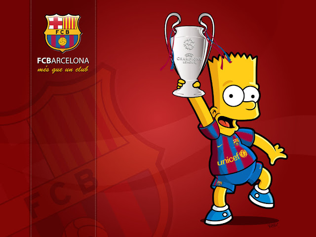 FC Barcelona in Cartoon - Pocong Ngesot 48