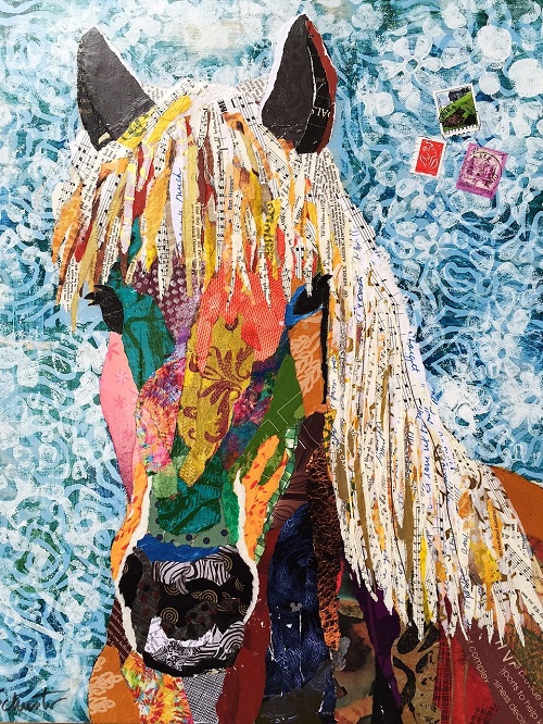 My Owl Barn: Hand-Torn Pieces of Paper Used to Make Amazing Artwork