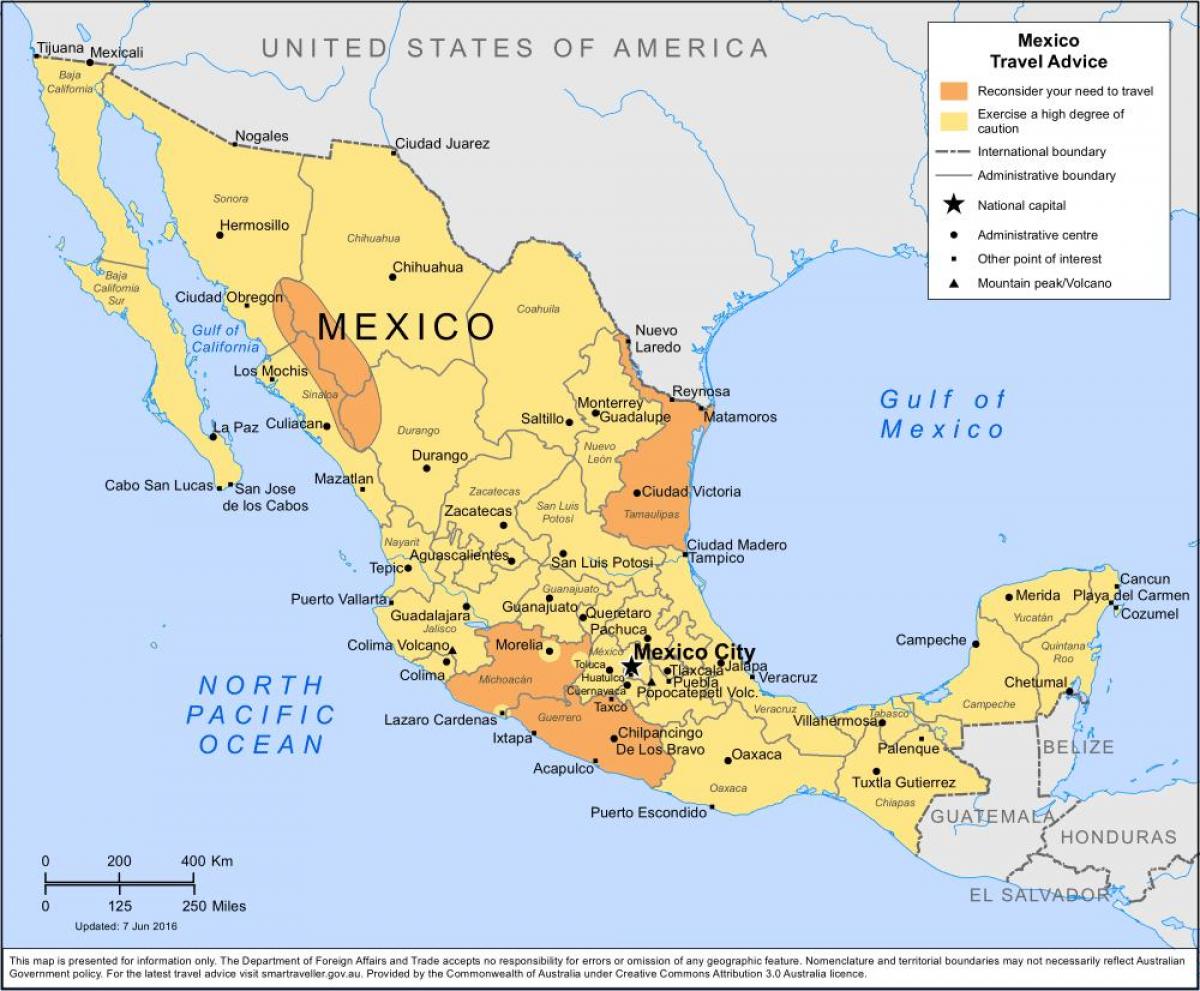 Mapas Geográficos do México Mapas Geográficos do México