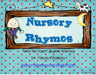 Teaching with nursery rhymes...a mini unit FREEBIE! | Mrs. Albanese's ...