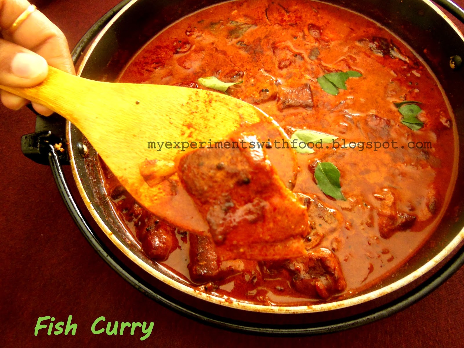 My Experiments With Food: Kerala Fish Curry In Coconut Milk/ Nadan Meen ...