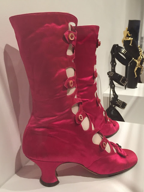SilkDamask : Red Silk Tango Boots