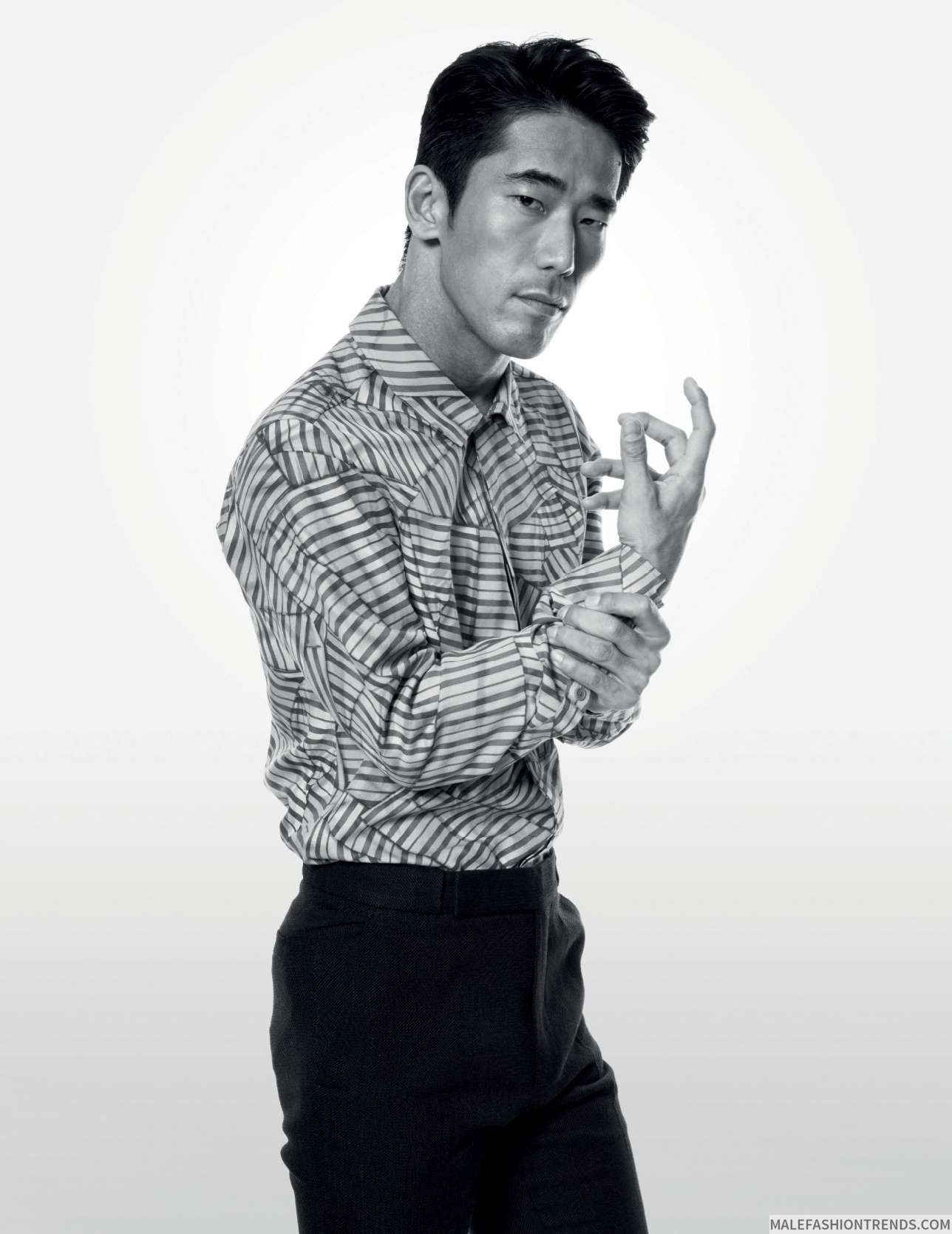 Naoki Kobayashi para DA MAN Magazine en fotos de Mitchell Nguyen McCormack