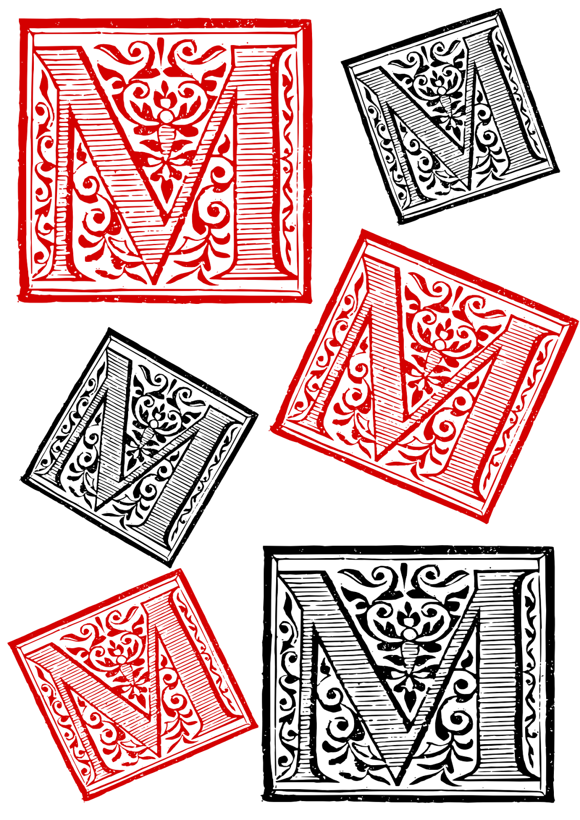 ManuelaSMM: Letras Capitales