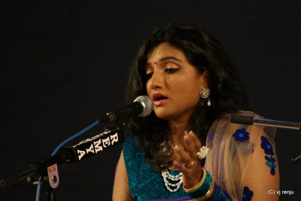 playback singer Manjari cute stills