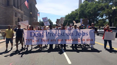 isis: Deaf Protest At The White House 2015 Live Video