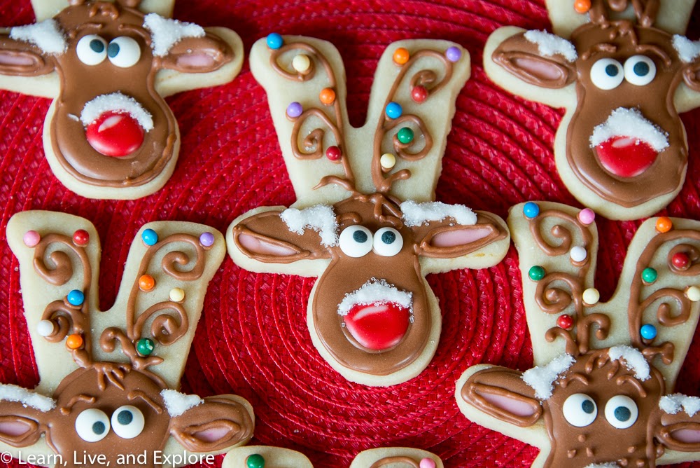 Christmas Reindeer Cookies ~ Learn, Live, and Explore!