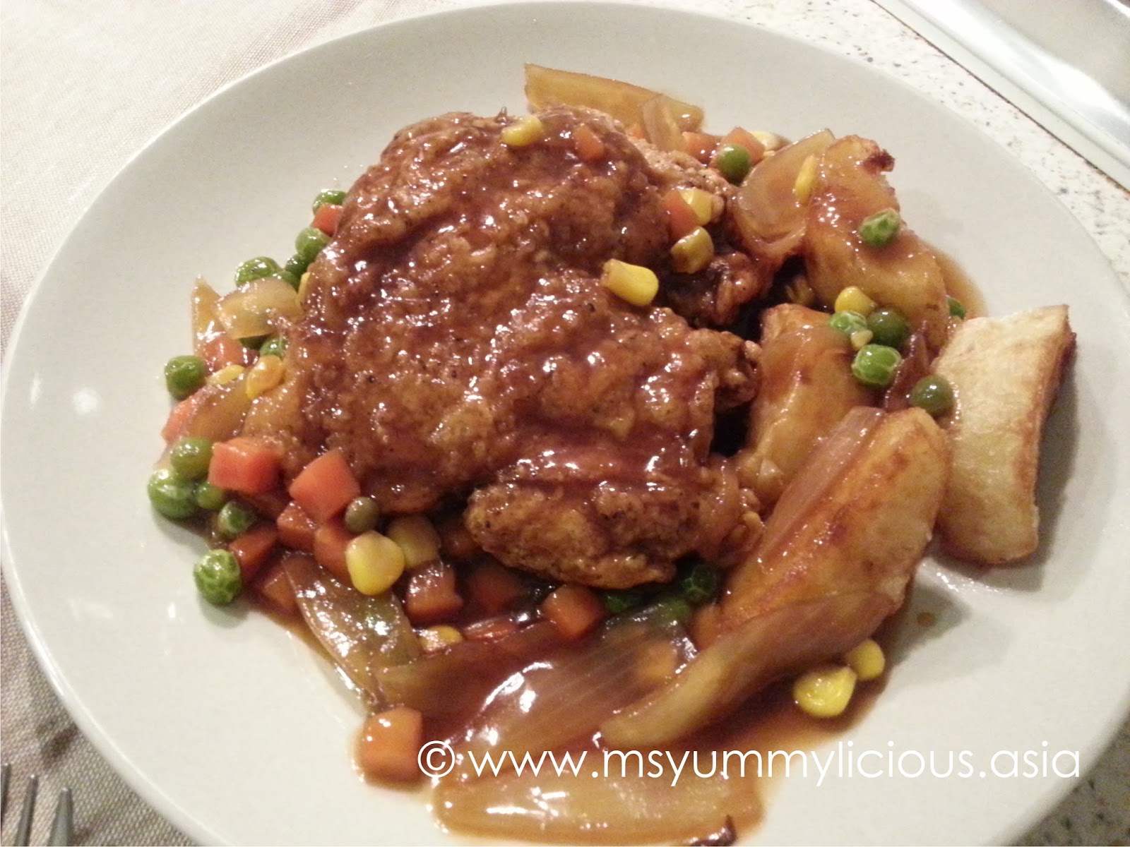 Hainanese Chicken Chop - Yummy~licious + Baby~licious