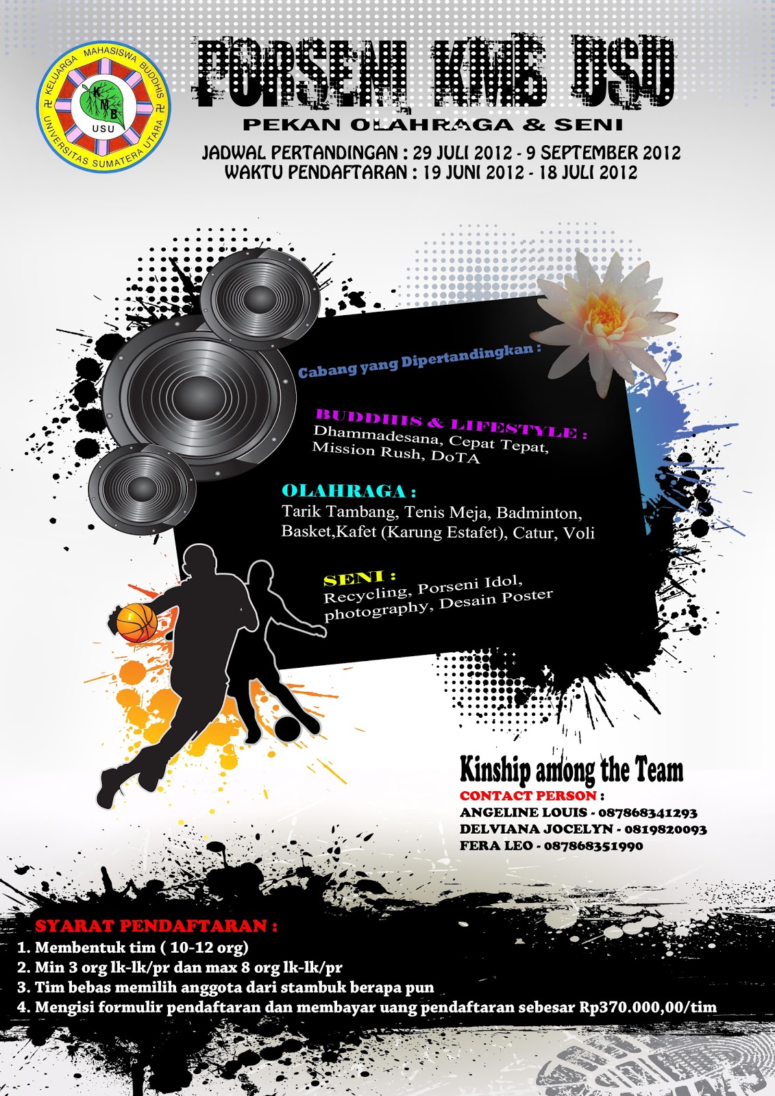 Porseni KMB USU: Poster