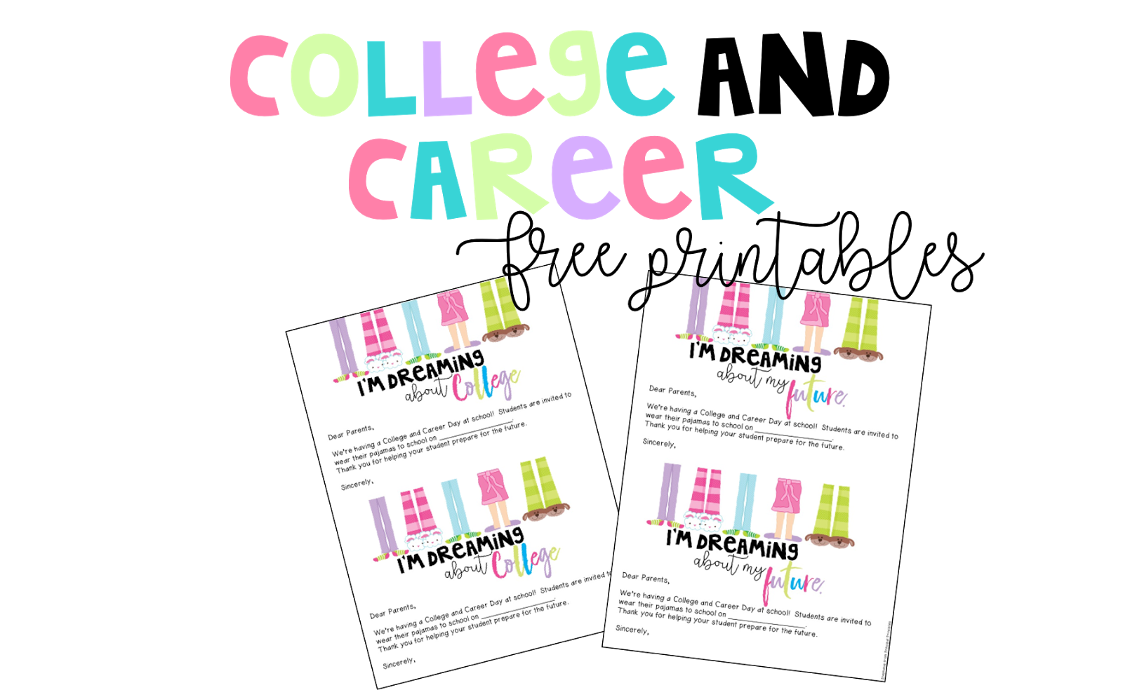 College And Career Day For Elementary Students FREE Printables college-and-career-day-for-elementary-students-free-printables