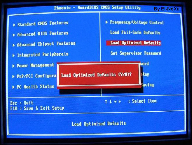 ENSAMBLE Y MANTENIMIENTO : BIOS