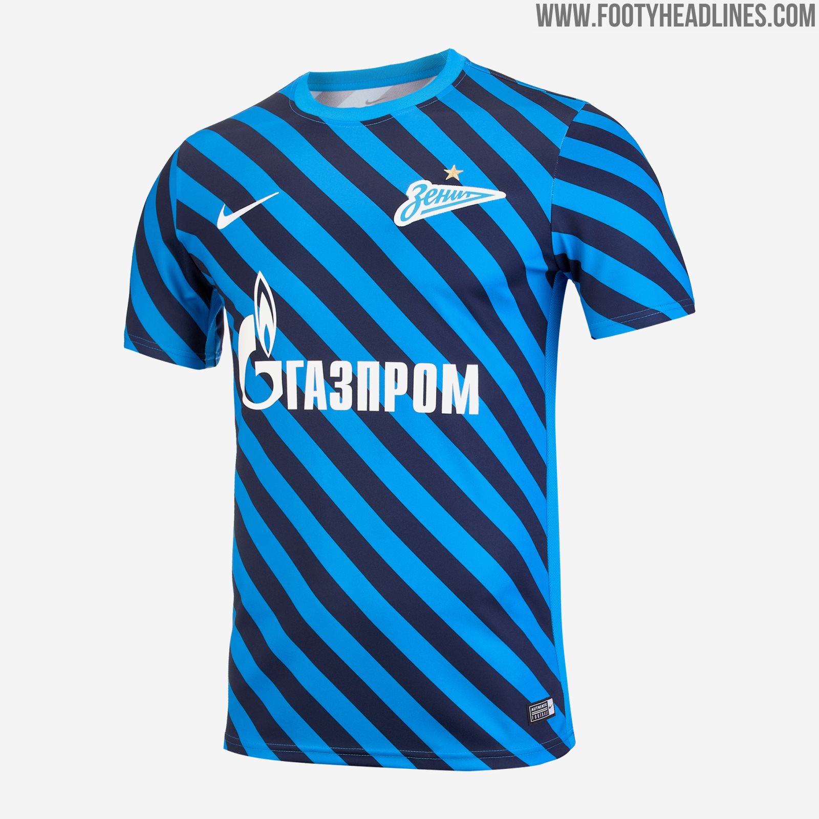 Zenit 19-20 Pre-Match Kit Released - Footy Headlines