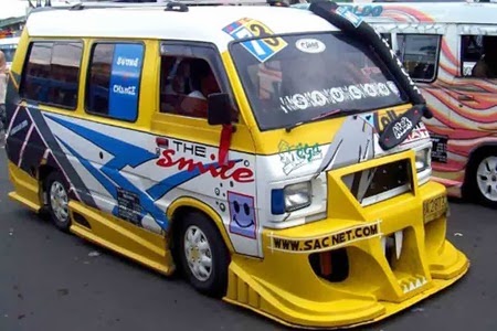Modifikasi Mobil: Modifikasi Mobil Angkutan Umum