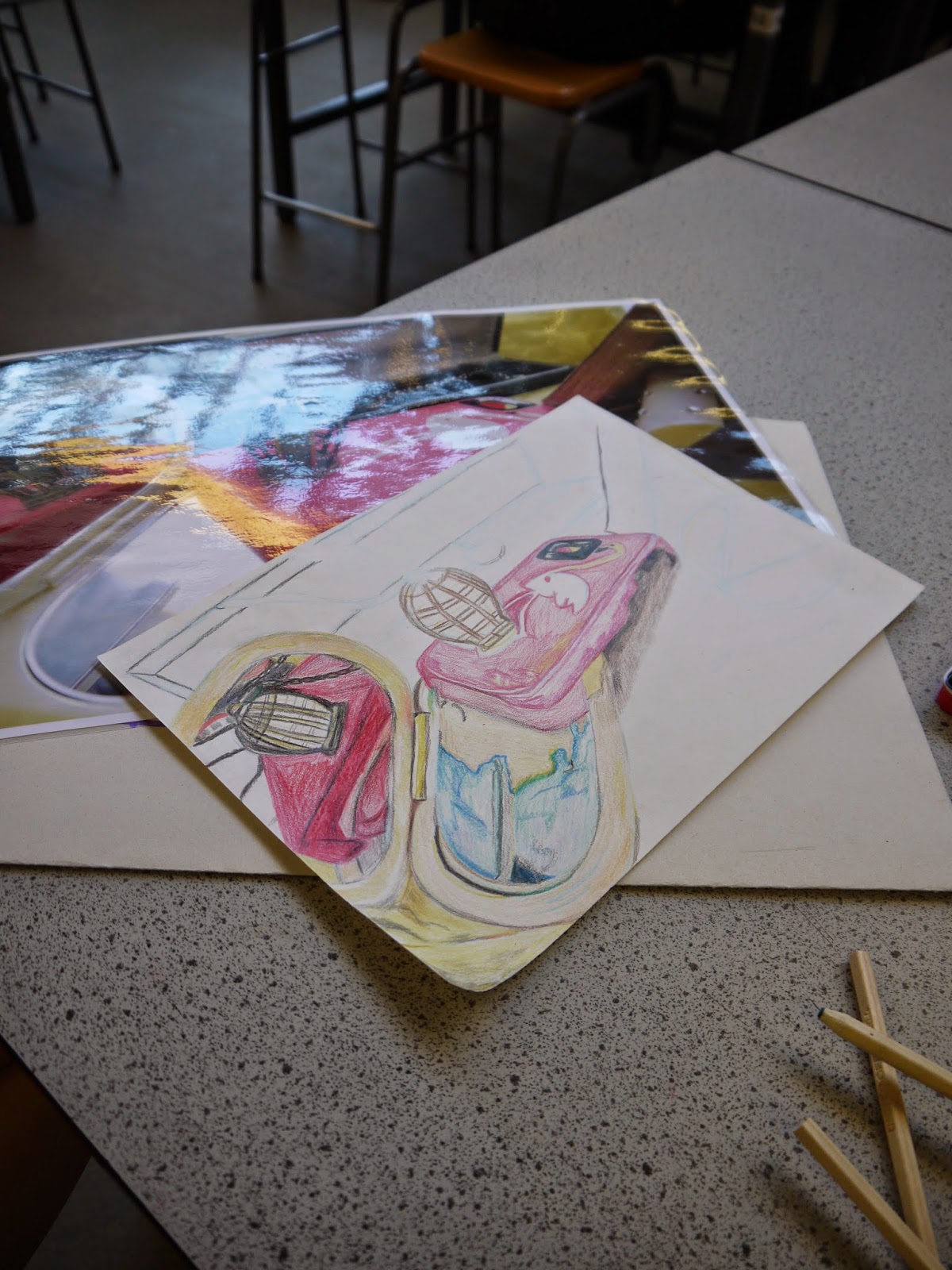 HCACP Art Department : Through the studio window...Year 10 Safely ...