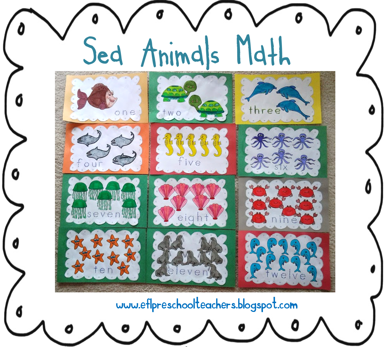 ESL/EFL Preschool Teachers: Sea Animals- Ocean Theme for Preschool ELL