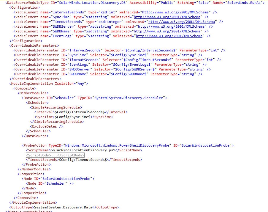 SCOM Management Pack Development: SolarWinds Management Pack ...
