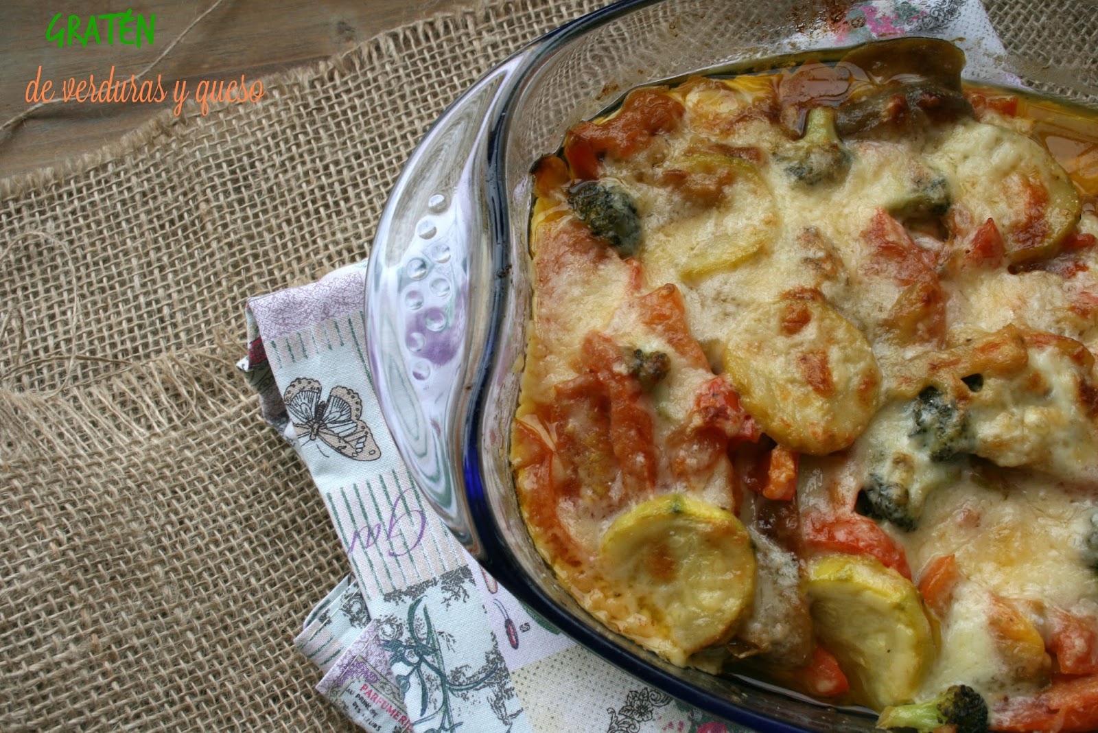 GRATÉN DE VERDURAS Y QUESOS | El Ágora de Ángeles