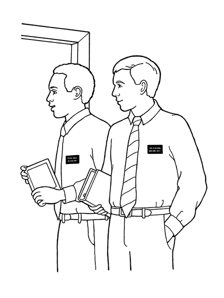 Missionary Coloring Pages