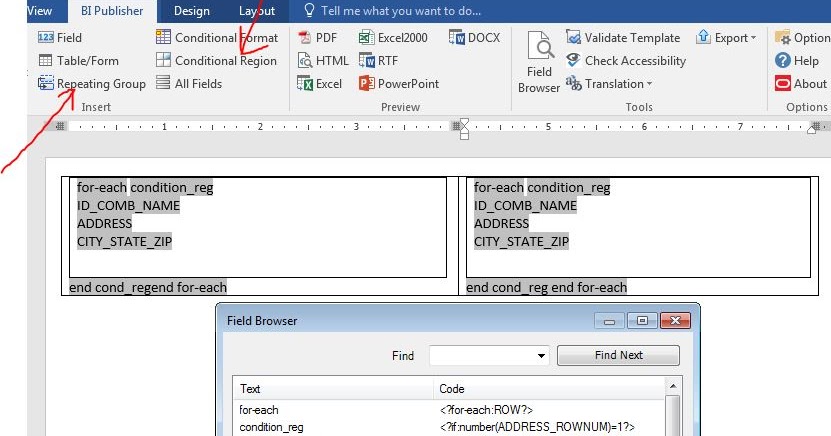 Shoenfelt BI Publisher Notes: BI Publisher label printing